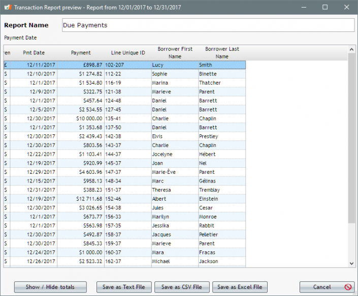 Importing batch payments in Margill Loan Manager (CSV, Excel) - Margill