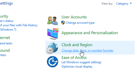 How to change the Windows Short date format - Margill