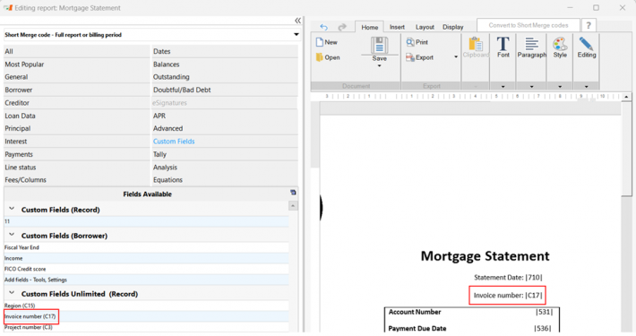 Automated invoice numbering - Margill